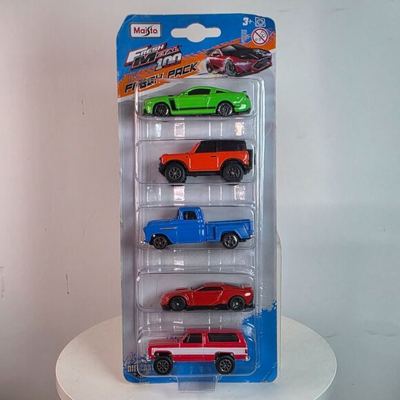 maisto | Toys | Maisto Fresh Metal 5car Pack Diecast Vehicles 3 | Poshmark